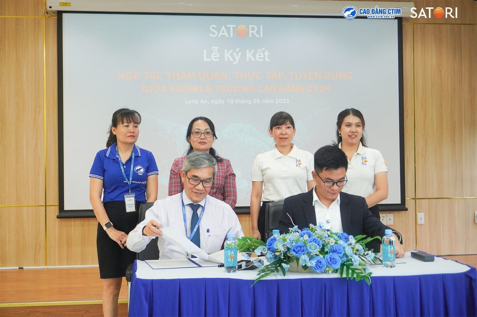 Cao đẳng CTIM ký kết hợp tác tuyển dụng với CÔNG TY THƯƠNG MẠI CP SATORI